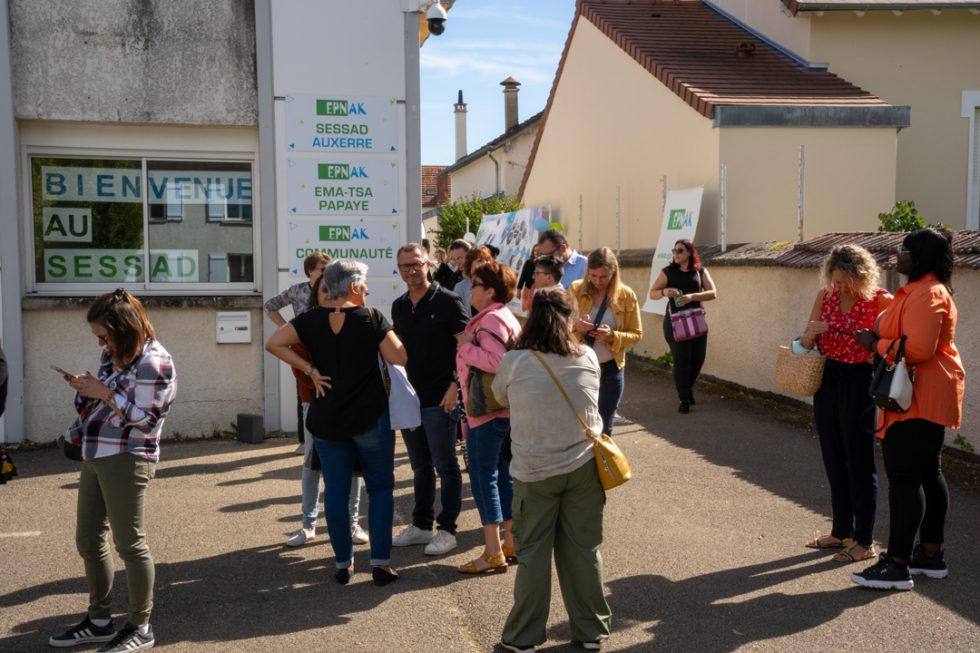 [INAUGURATION DES NOUVEAUX LOCAUX DU PÔLE SESSAD 89] - EPNAK